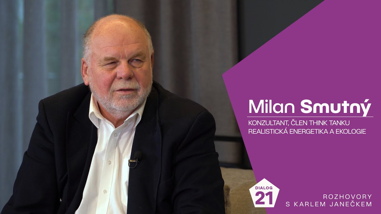 Dialog 21: Energetický expert PhDr. Milan Smutný hostem pořadu Karla ...