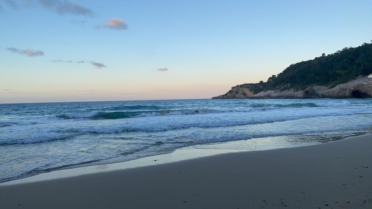 En direct sur la plage Anse d’Azur de Jérémie - YouTube