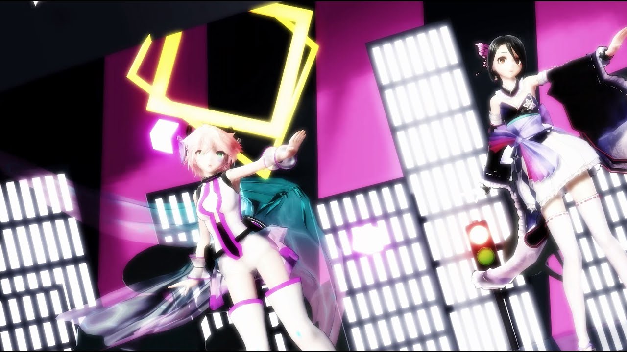 [MMD - Code Lyoko] Girls - Aelita and Yumi - YouTube