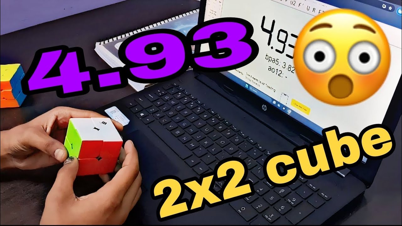 RUBIK'S CUBE 2X2 EXAMPLE SOLVES GOD SPEED ⚡😈 - YouTube
