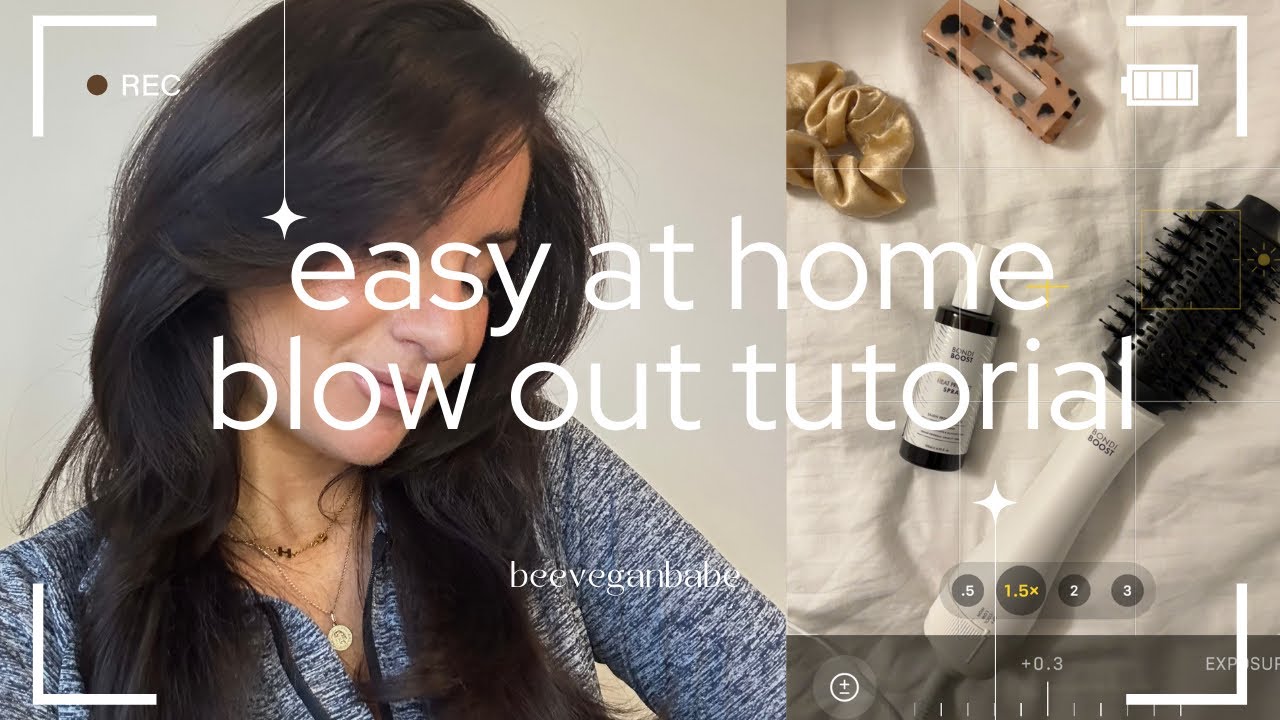 perfect blow out tutorial 💕🧚🏼‍♀️🎀 #blowout #hairtutorial #hairtutorials ...