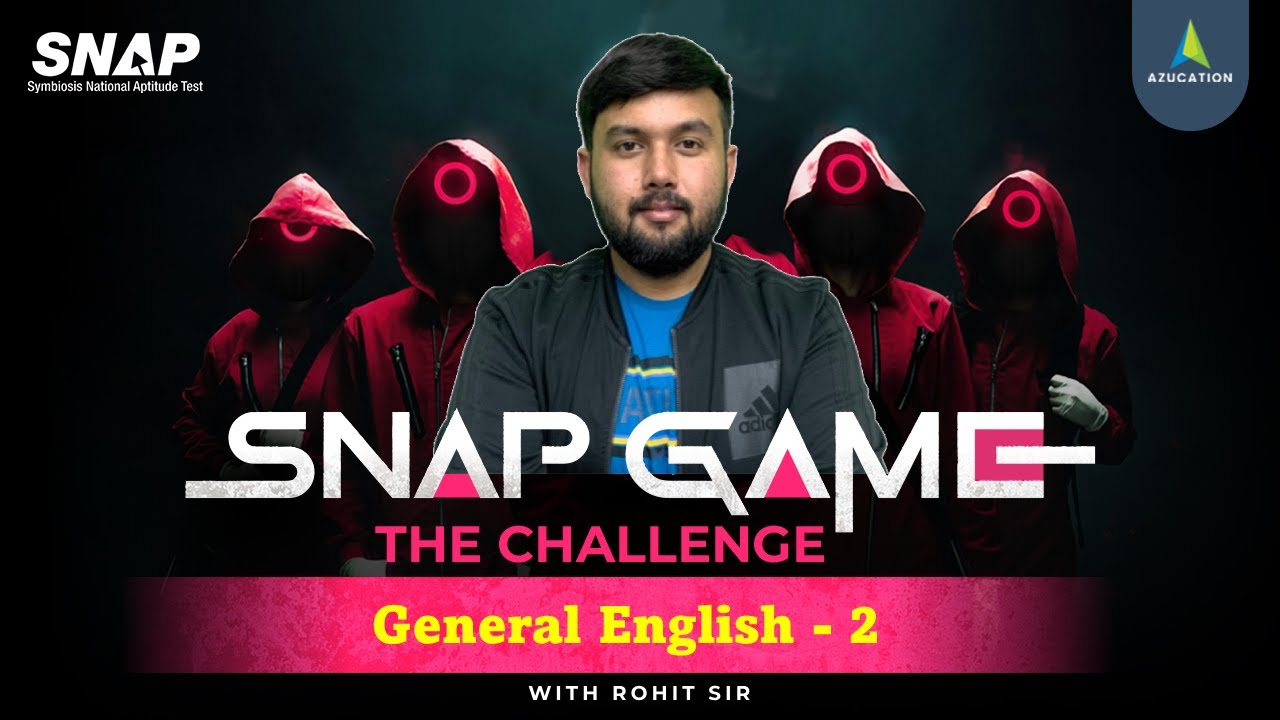 SNAP 2023 - General English - 3| Grammar Important for XAT : SNAP ...