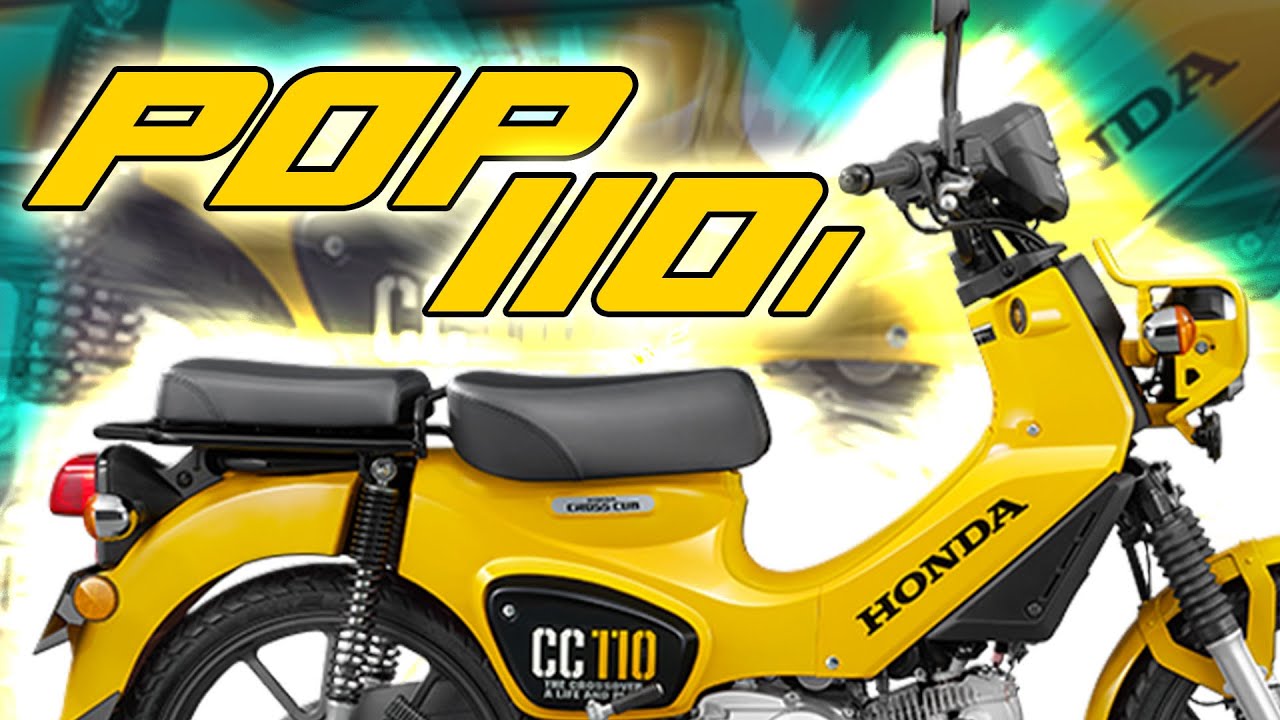 POP 110I 2024 Oficial Honda Motos Pode ser a Nova CUB Internacional ...