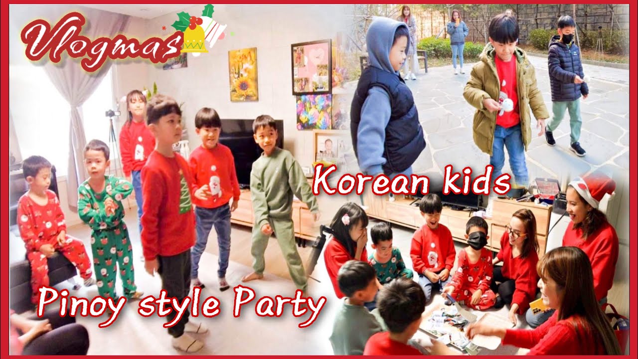 Vlogmas Day19: KOREAN KIDS PLAY PINOY GAMES! SANDOK PERA, STOP DANCE ...