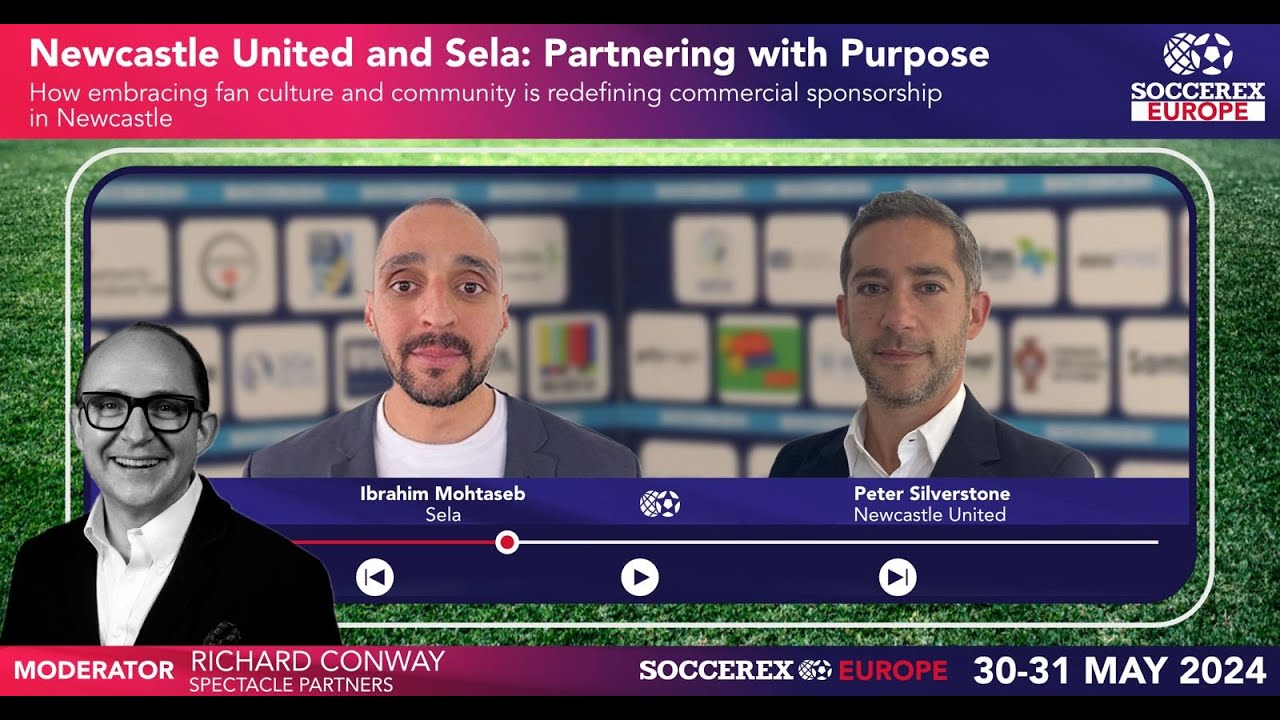 Newcastle United and Sela: Partnering with Purpose - YouTube