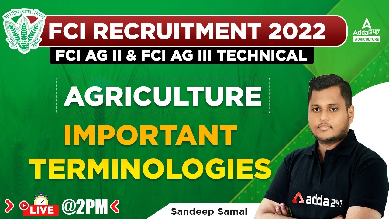 FCI Recruitment | FCI AG 2 & FCI AG 3 Technical | Agriculture by ...