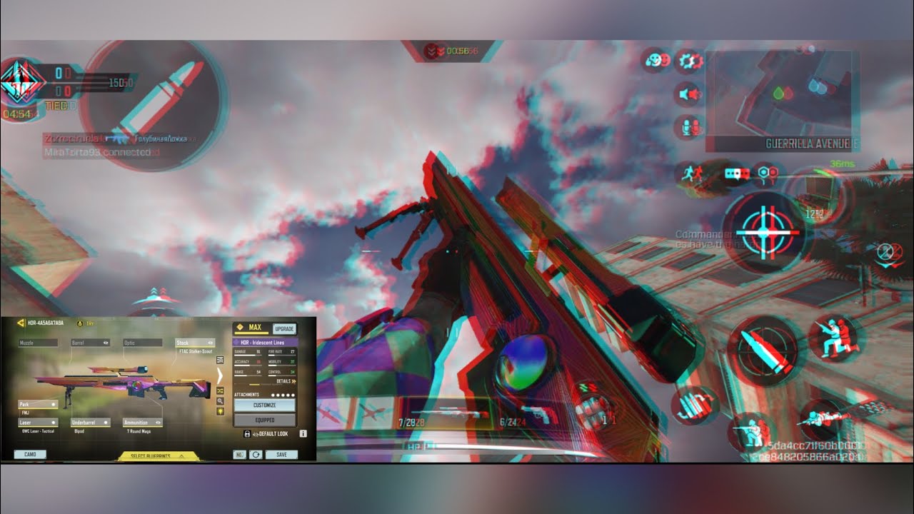 HDR nuke. First time using it | #codm #call of duty mobile #gameplay #cod mobile #codm snipers m ...