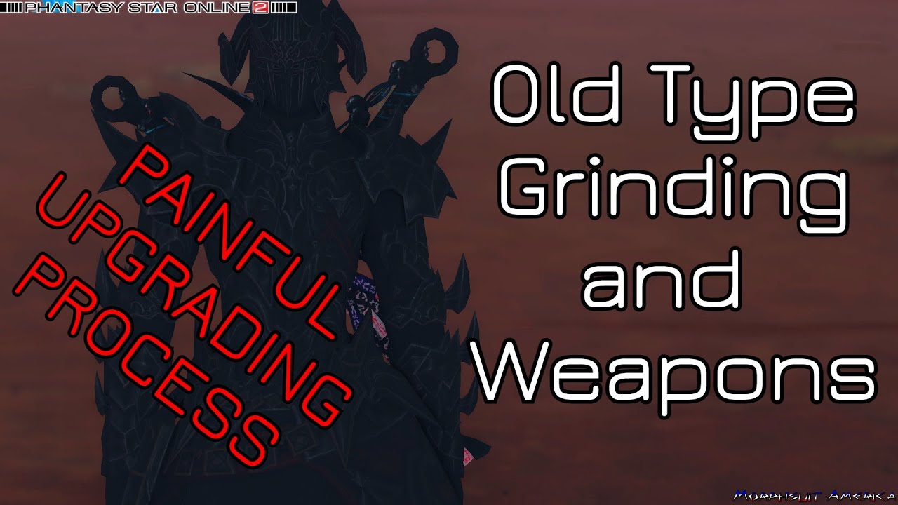 PSO2: Oracle - Old Type Grinding and Weapons [History Lesson] - YouTube