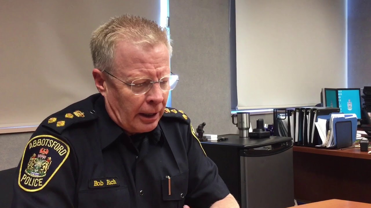 Abbotsford Police Chief Bob Rich - YouTube