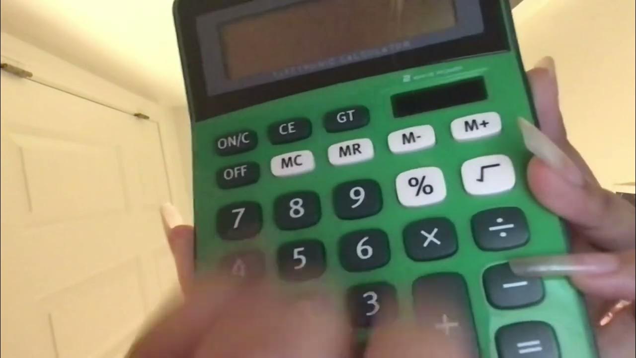 ASMR calculator - YouTube