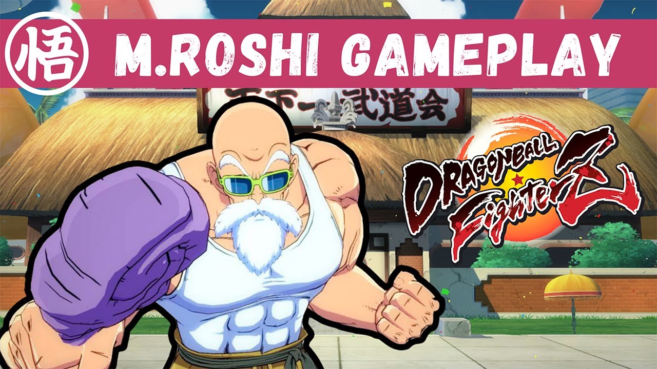 [DBFZ] ANALIZANDO EL PRIMER GAMEPLAY DE ROSHI - YouTube