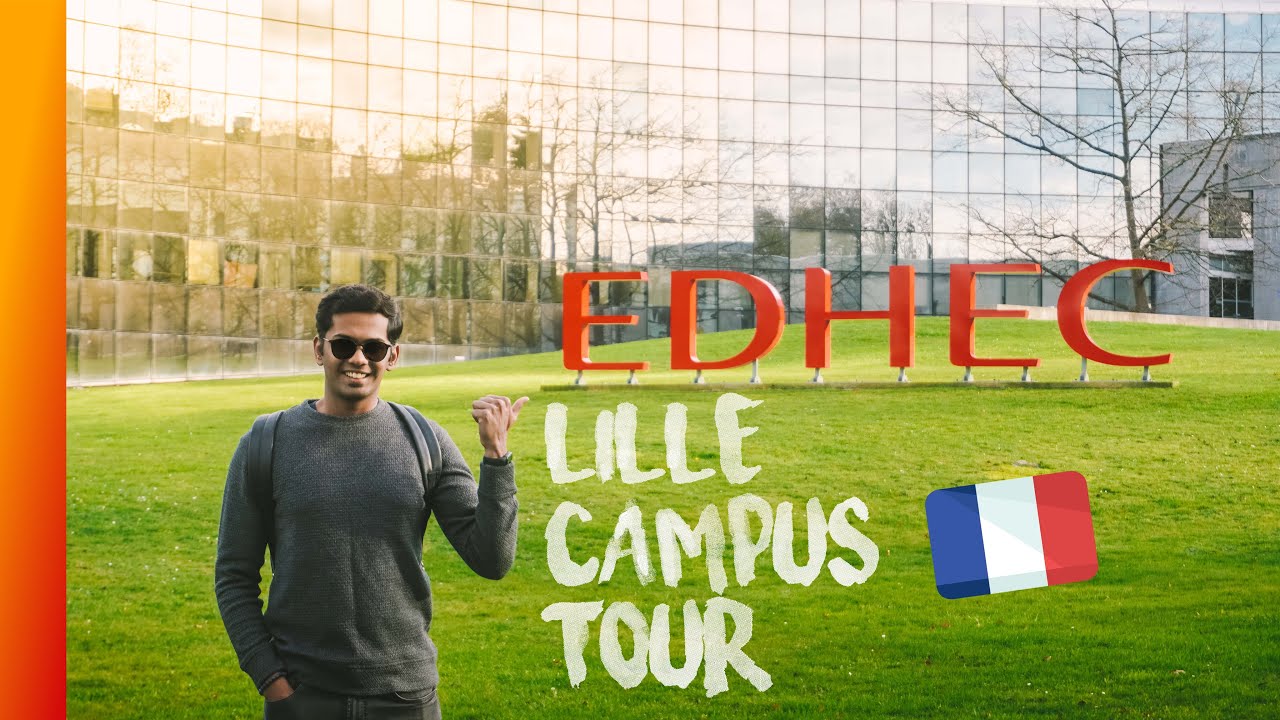 EDHEC Lille Campus Tour - YouTube