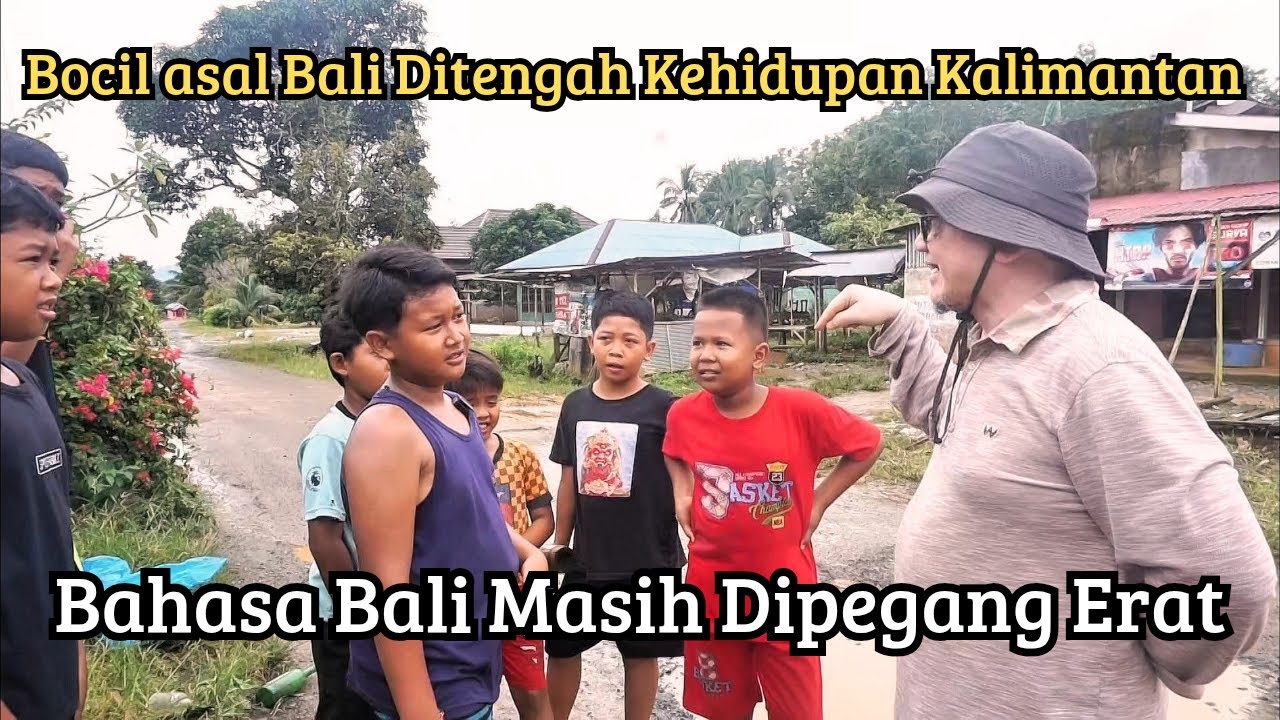 Bocil Bali di Perantauan, Lahir di Kalimantan Masih Kental Bhs Bali - YouTube