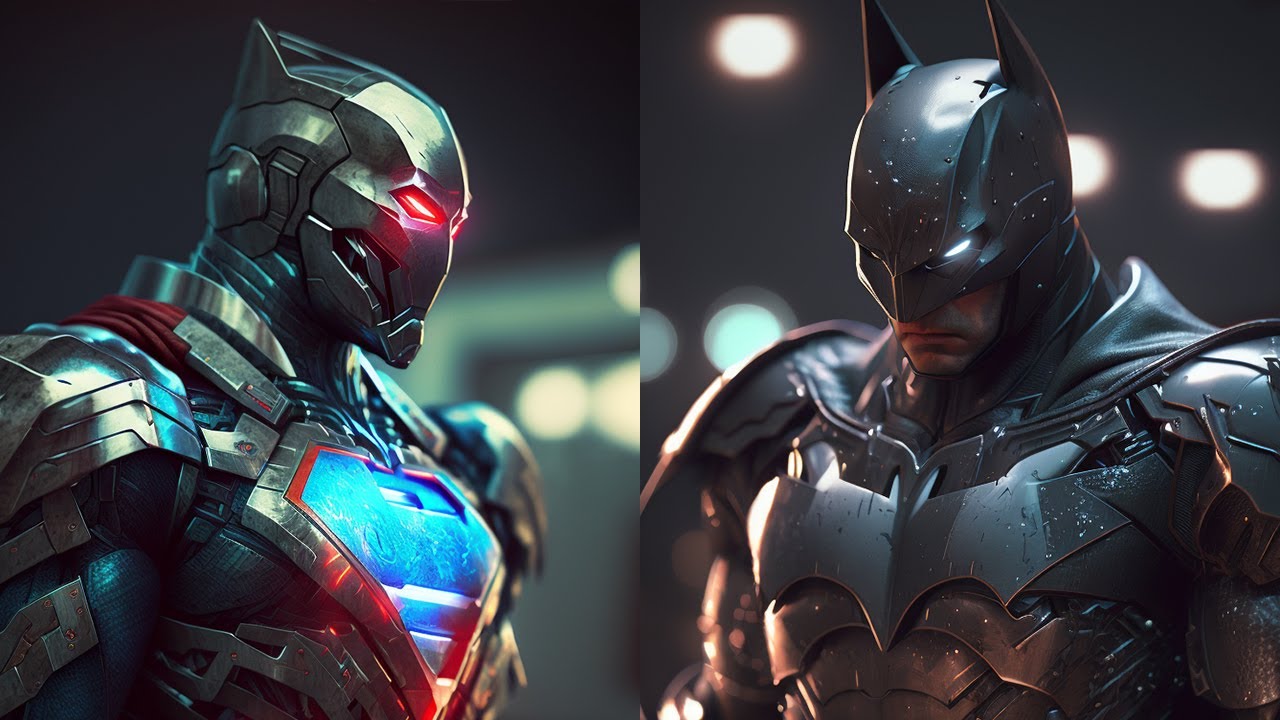 Famous DC COMICS characters in IRON MAN armor / Part I - YouTube