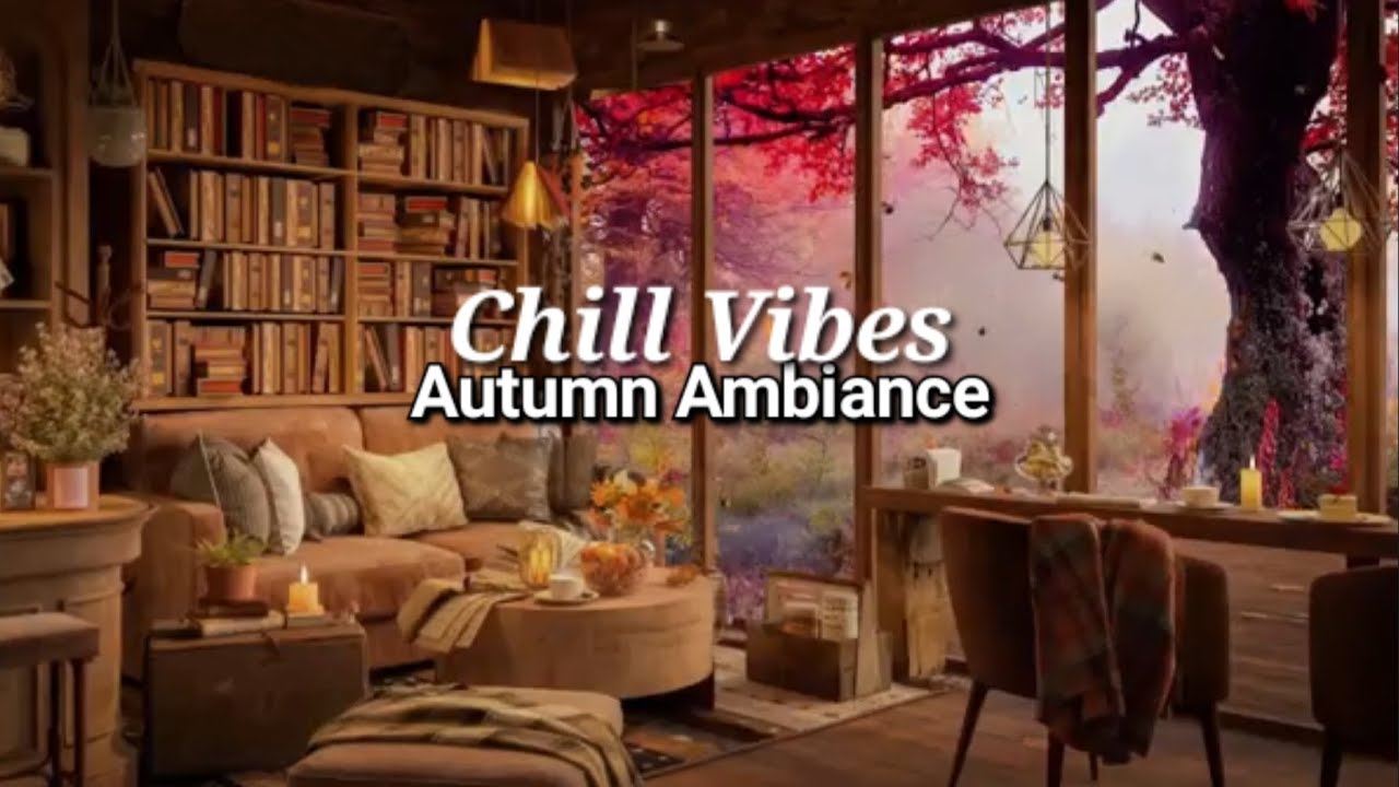 Autumn Ambience 🍂 Chill Vibes ☕ Lofi Jazz Music for Studying ...