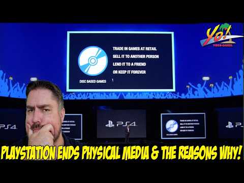 The Death of Phyiscal Media for Playstation! - YoVideogames