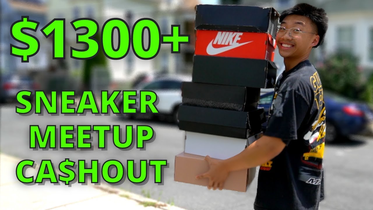 Getting BLESSED at a Sneaker Meetup... | (Day in the life of a Sneaker ...