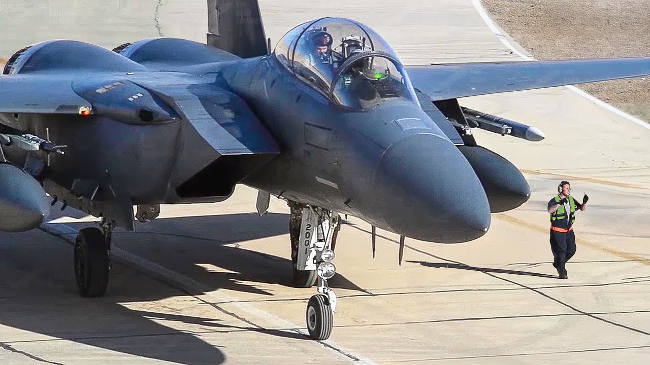 Launching US Massive and Most Feared Interceptor Jets - YouTube