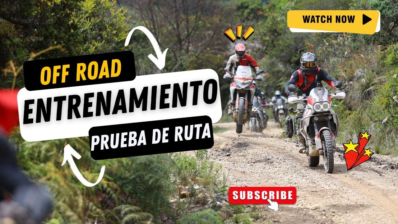 CURSO DE OFF ROAD - RUTA DE ENTRENAMIENTO - DUCATI RIDE EXPERIENCE ...