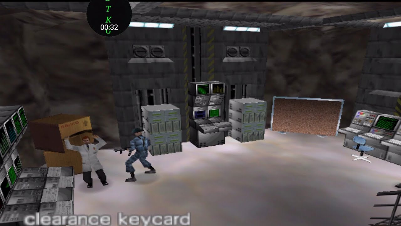GoldenEye 007 N64 Missile Silo (Custom Level) 00 Agent - YouTube