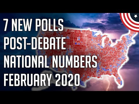 7 New Democratic Primary Polls - Bloomberg Drops, Bernie & Warren Gain ...