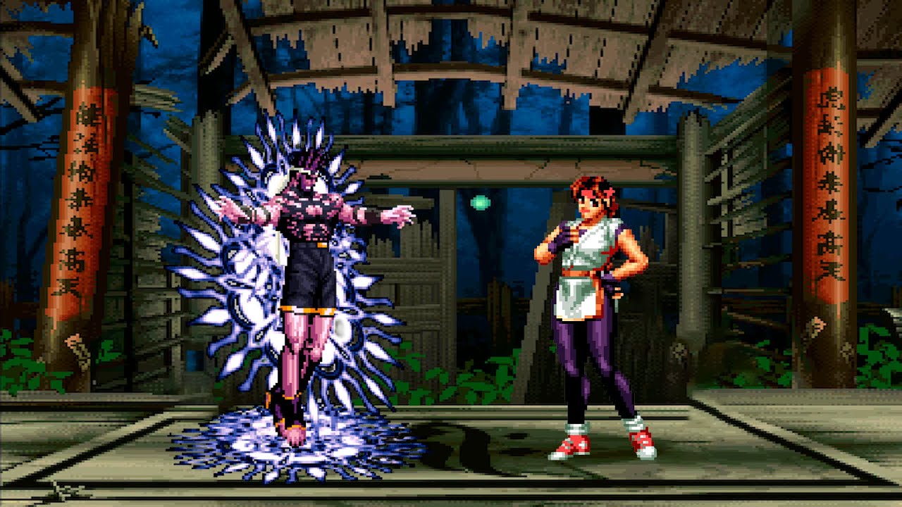 [KOF Mugen] OROCHI JOE VS YURI SV - YouTube