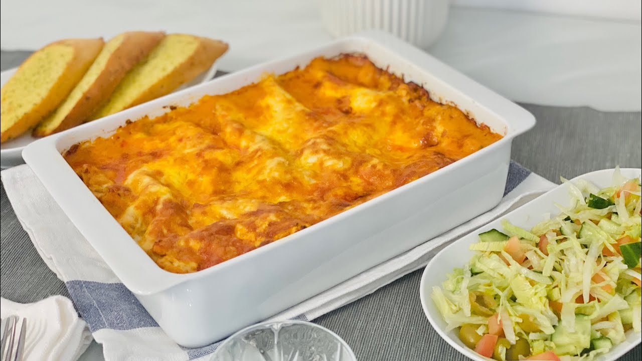 Lasagna recipe | Chicken Lasagna | No boil lasagna sheets | comfort ...