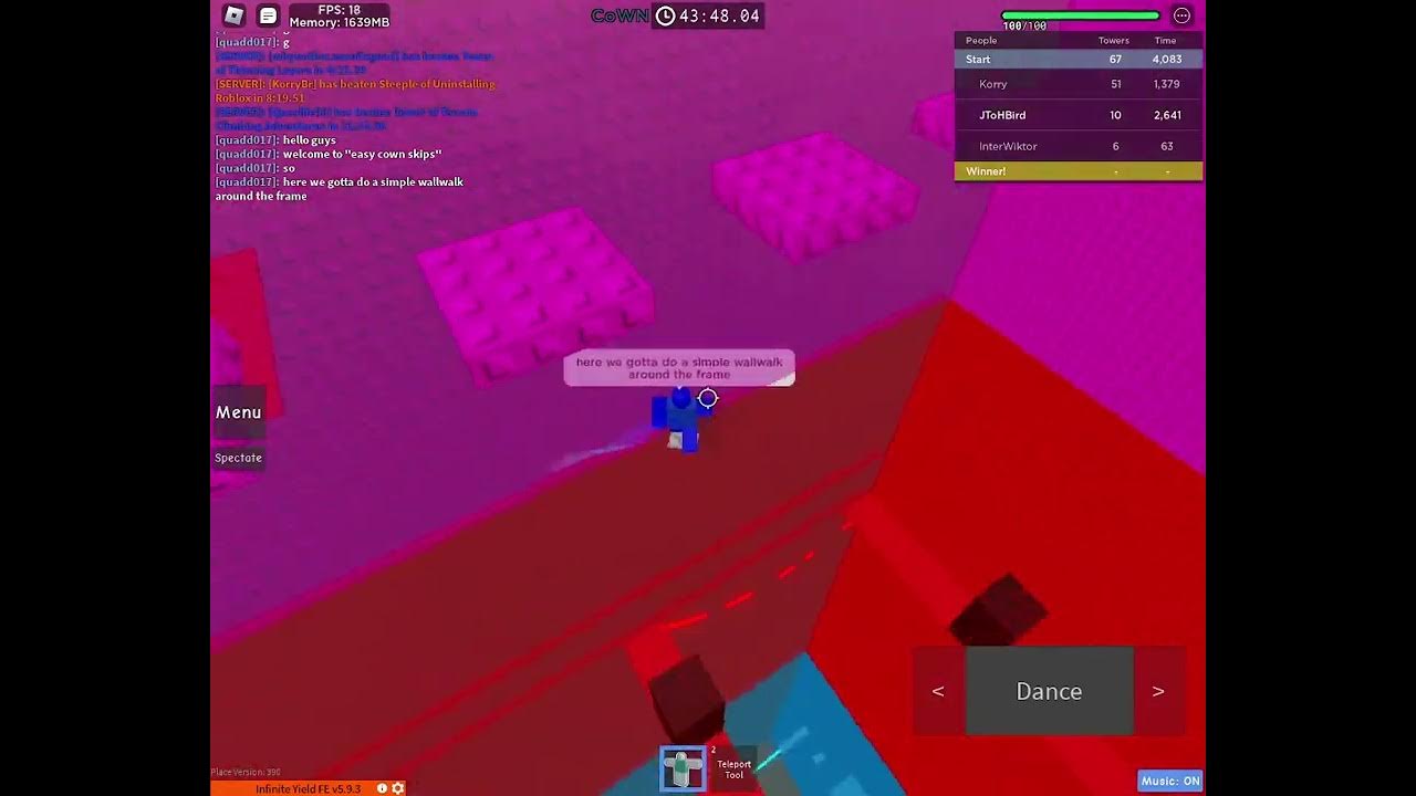 Easy CoWN Skip. | JToH - YouTube