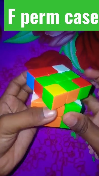 F perm 1look pll algorithm#shorts#shortvideo #rubik's cube - YouTube