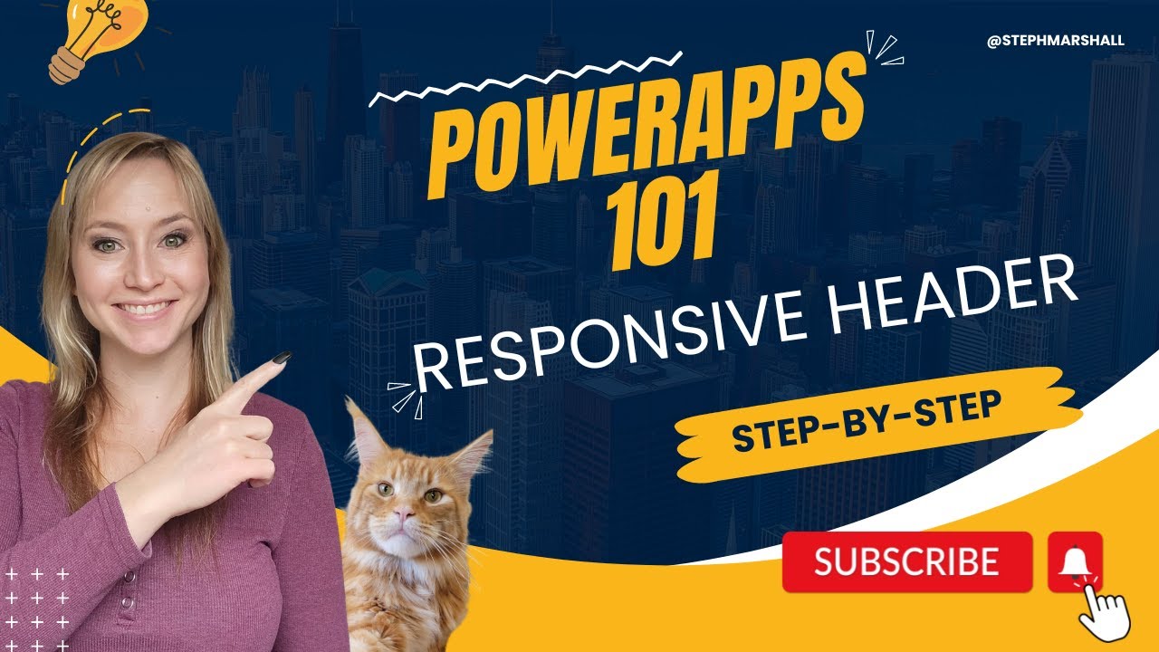 Mastering Powerapps Responsive Headers Youtube