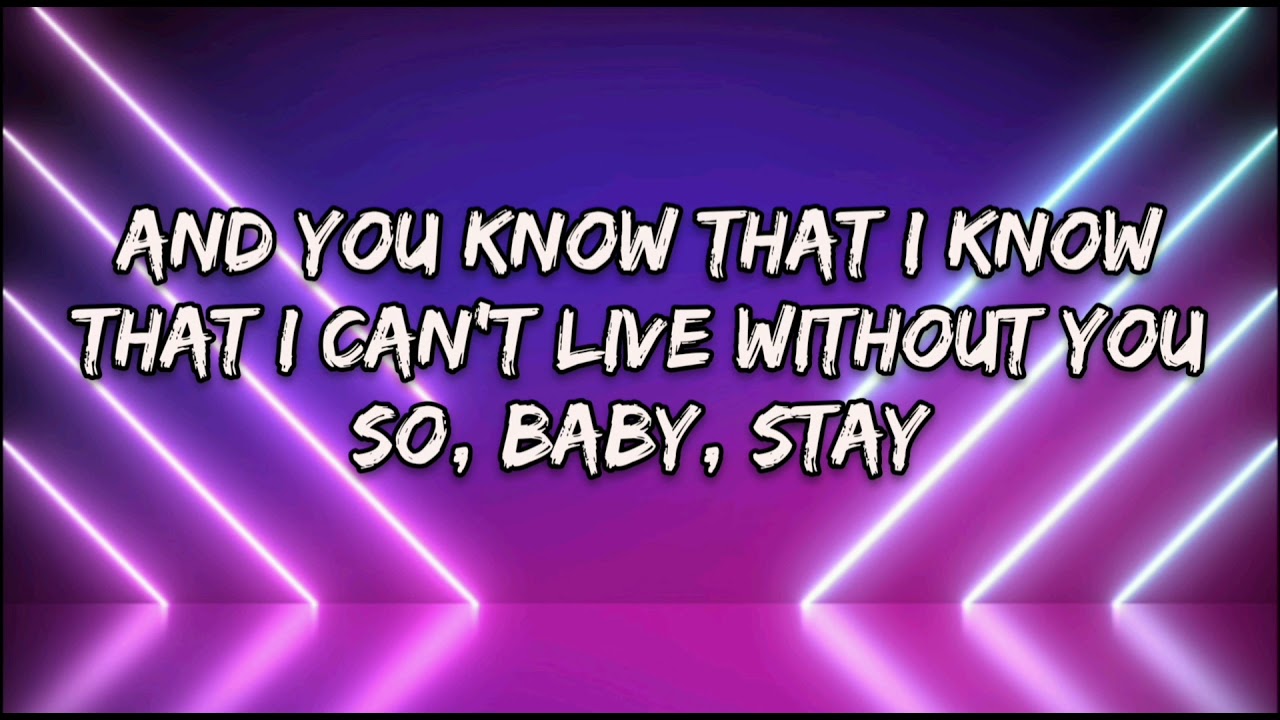 Justin Bieber Stay