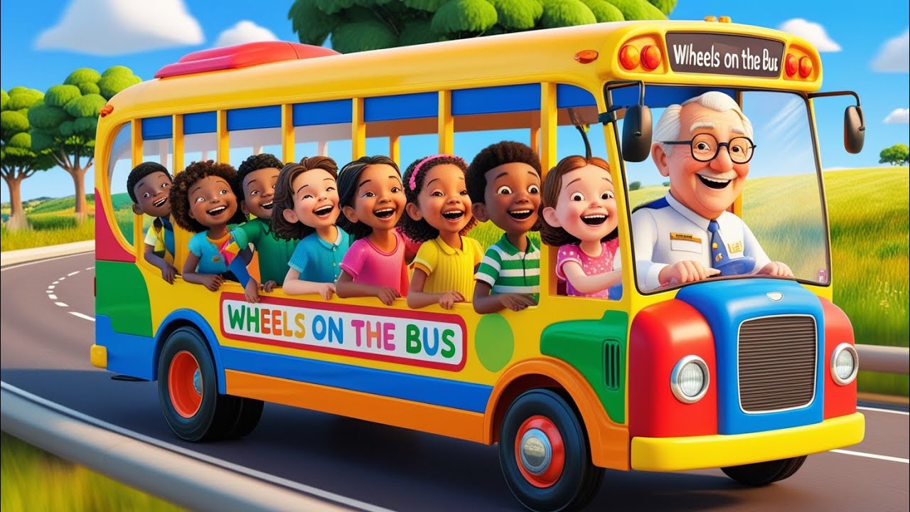 "🎵 The Ultimate Wheels on the Bus Sing-Along! 🌟 Fun Nursery Rhymes ...
