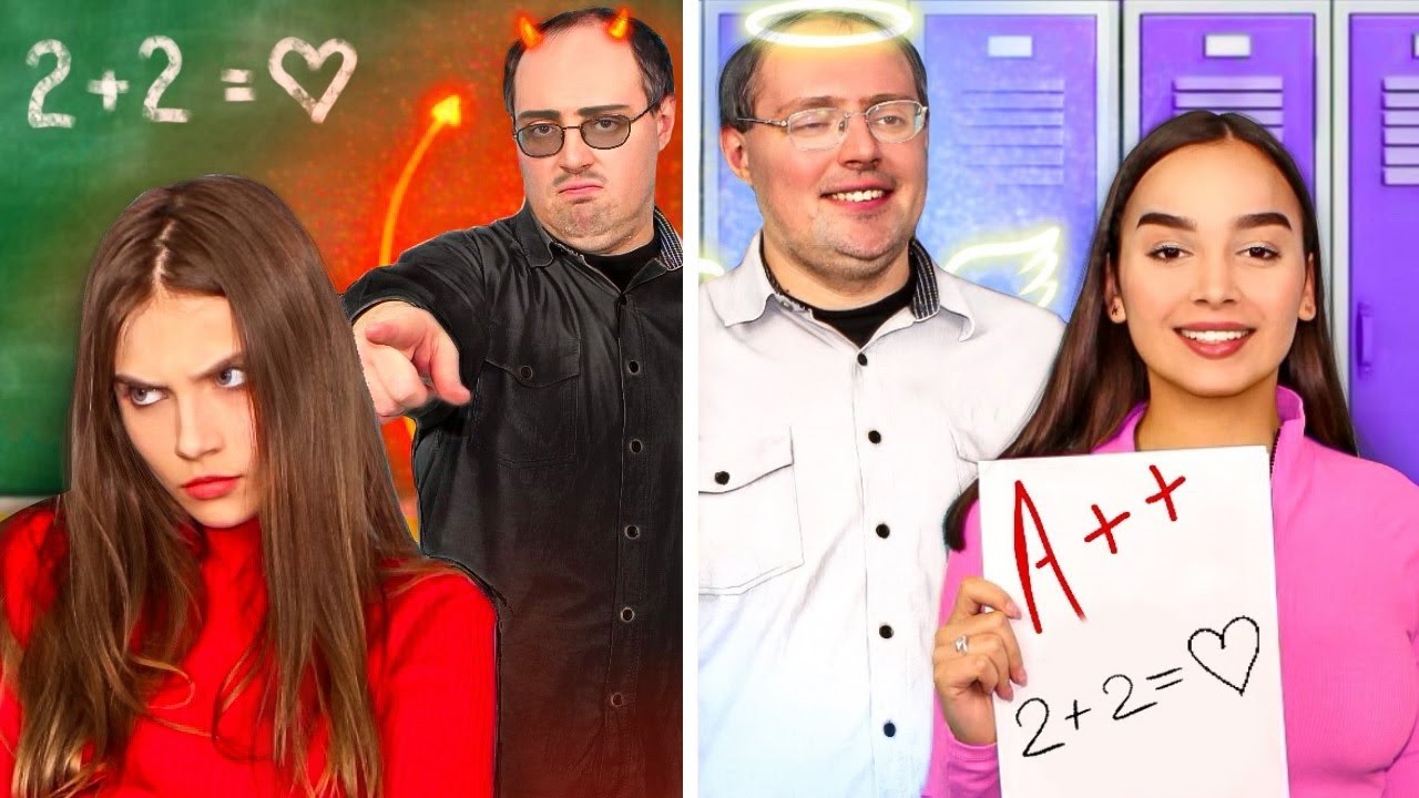 GOOD vs BAD TEACHER CHALLENGE - YouTube