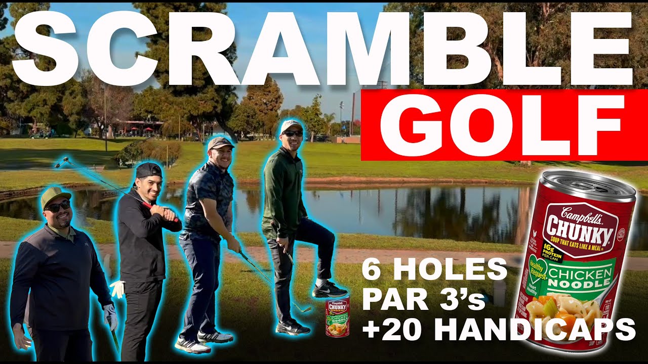 4 Man Scramble at Heartwell Golf Par 3 Course - YouTube