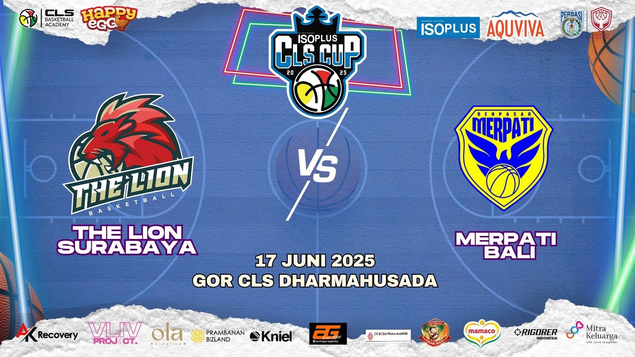 THE LION SURABAYA vs MERPATI BALI | U-11 GIRLS | ISOPLUS CLS CUP 2025 ...