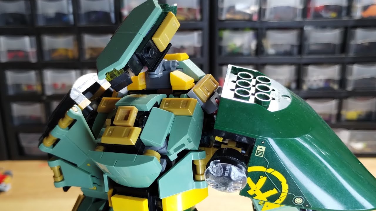 Lego Ninjago Titan Hydro Mech: Custom mech full build tutorial - YouTube