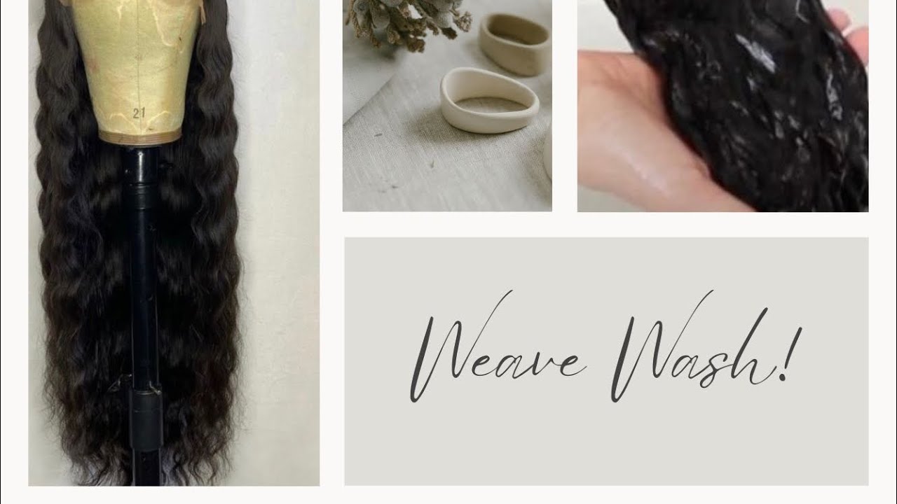 REVAMP MY WEAVE WITH ME - Part 1 (Weave Wash) - YouTube