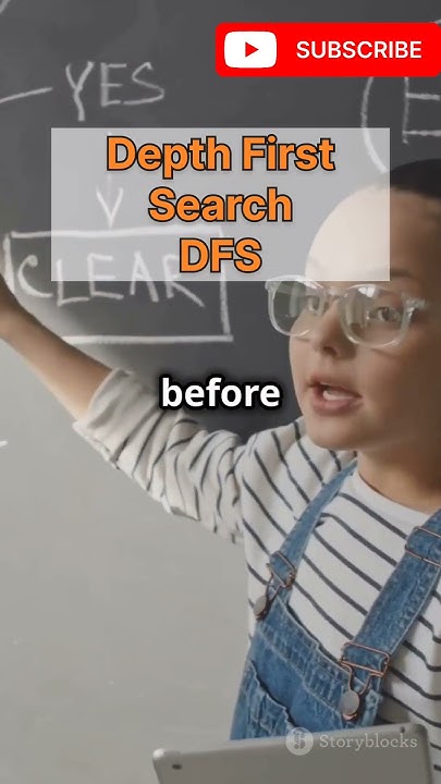 Depth First Search Dfs Explain Depth First Search Algorithm Datastructuresandalgorithms Youtube