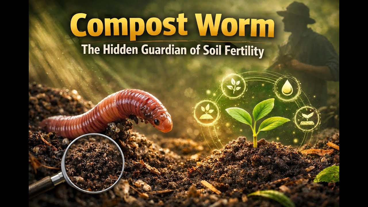 Compost Worm: The Hidden Guardian of Soil Fertility - YouTube