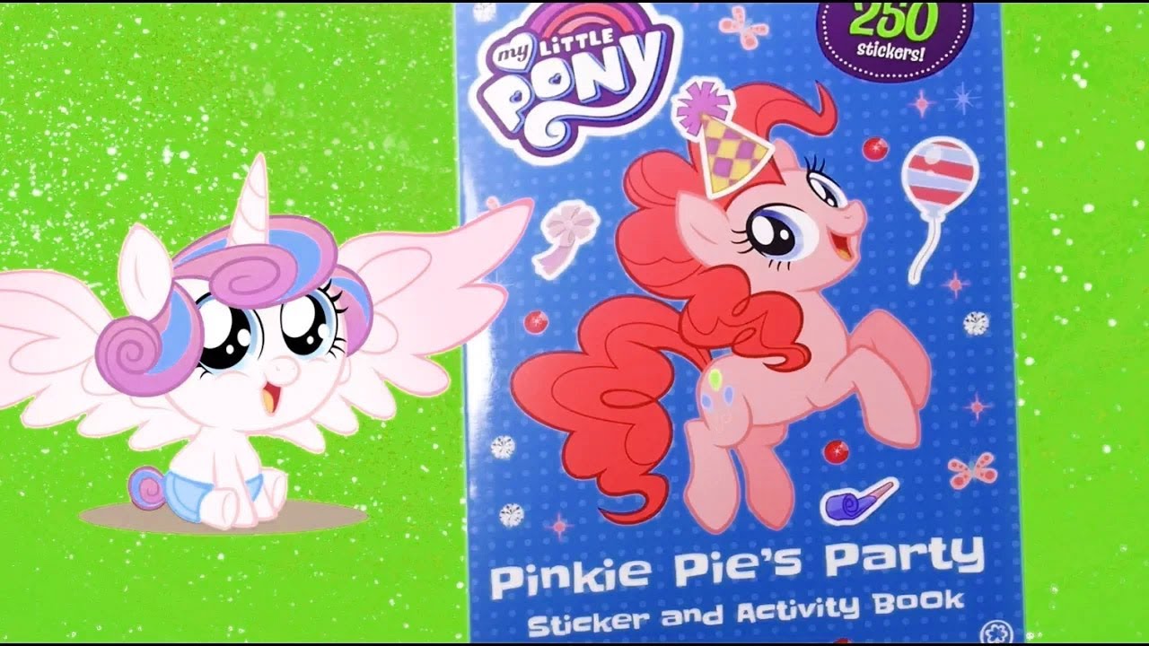 MLP My little pony Activity book - YouTube