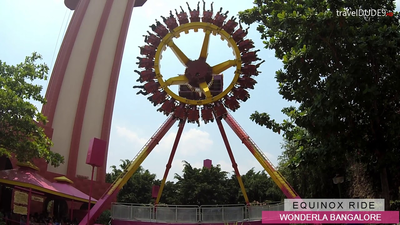 EQUINOX THRILL RIDE at WONDERLA BANGALORE - YouTube
