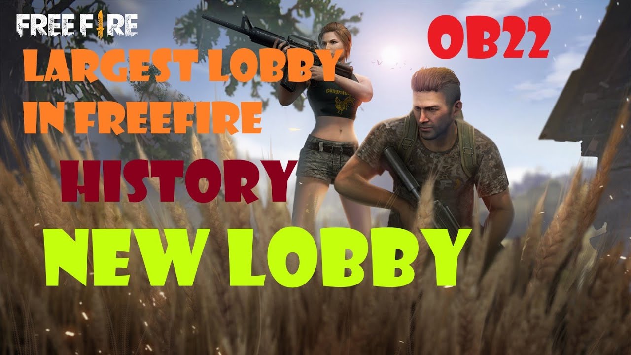 NEW LOBBY || LARGEST LOBBY IN FF HISTORY|| AG ZQUAD - YouTube
