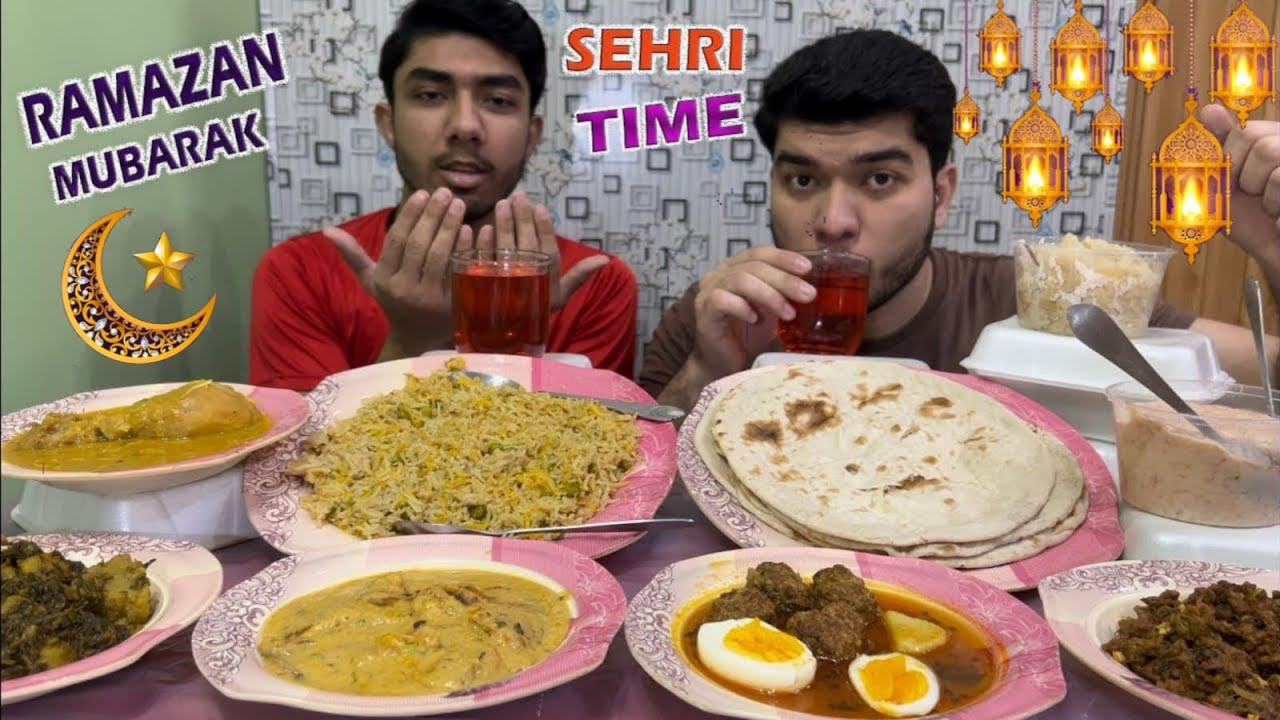 Sehri Mukbang 😍: Starting Ramadan with a Feast - YouTube