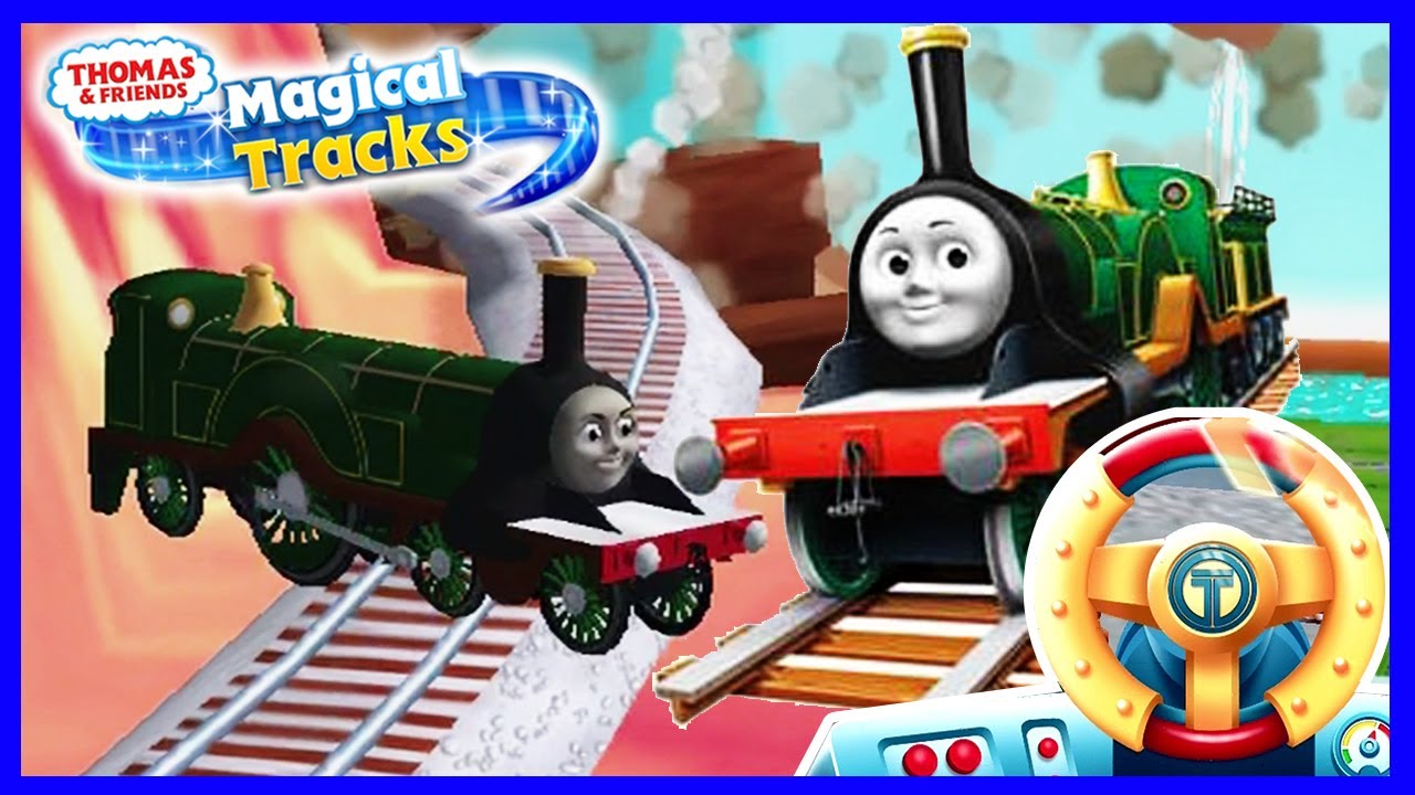 Emily Green Tank Engine Escapes the Dangerous Rocky Mountain! - Thomas ...
