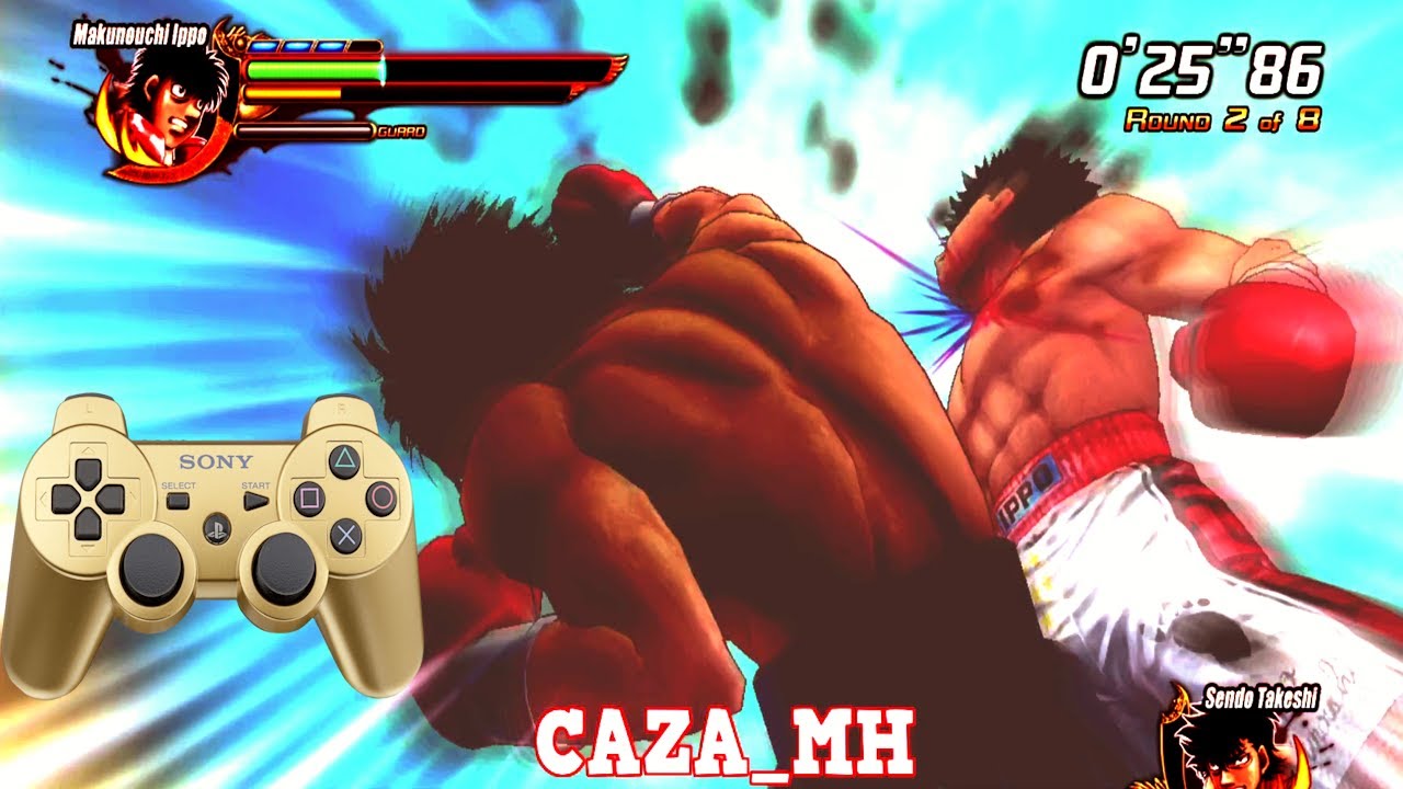 Ippo Makunouchi vs Takeshi Sendo - Hajime No Ippo PS3 Game English ...