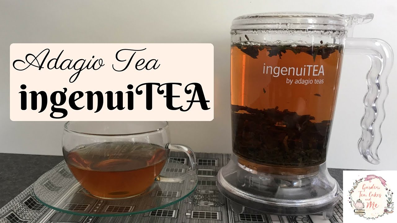 Tea Reveal and Brewing Tea with Adagio Tea - YouTube