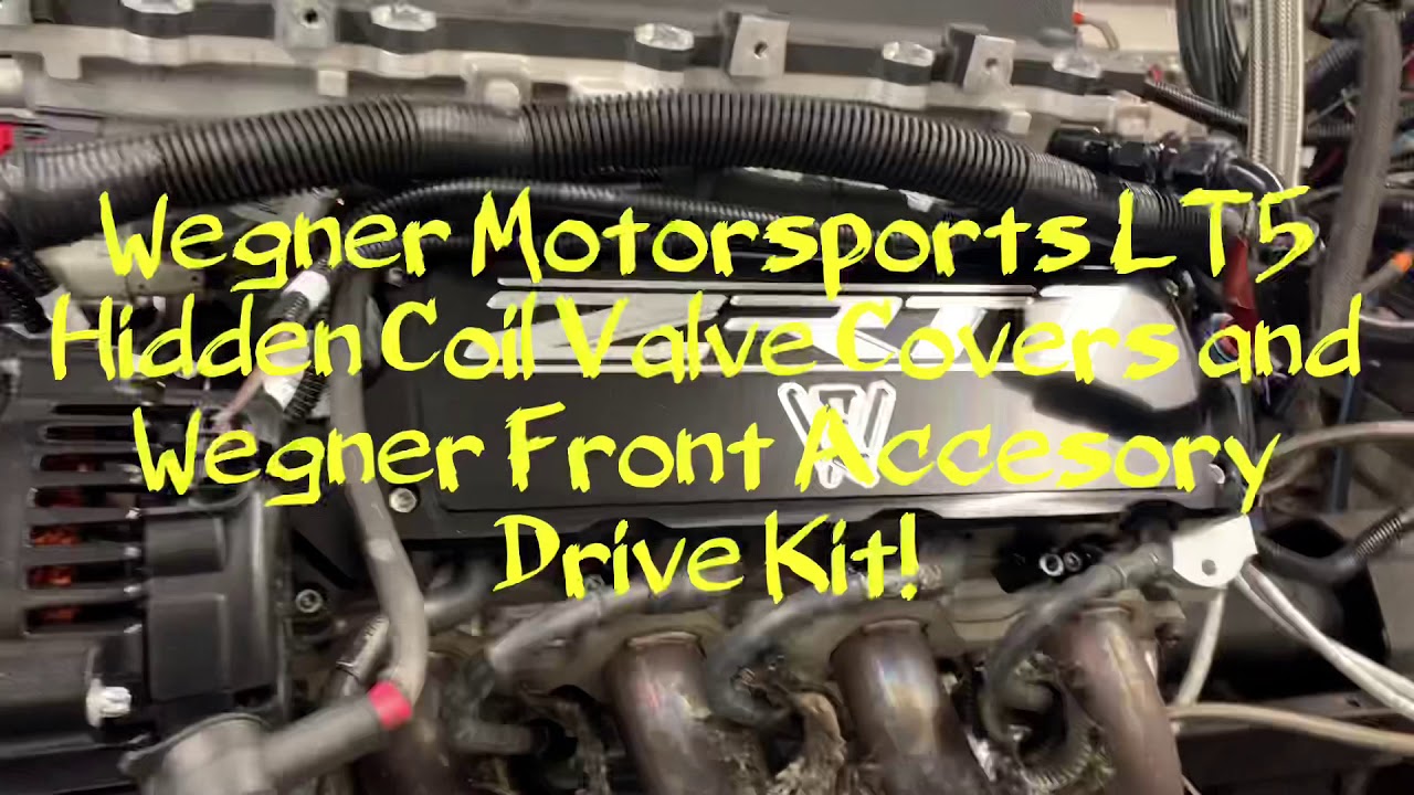 Wegner Motorsports front accessory drive kit and hidden coil valve ...