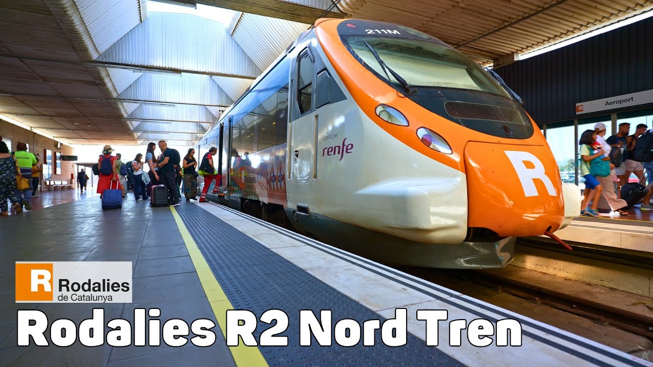R2 Nord Tren - Rodalies de Catalunya - Viaje completo - YouTube