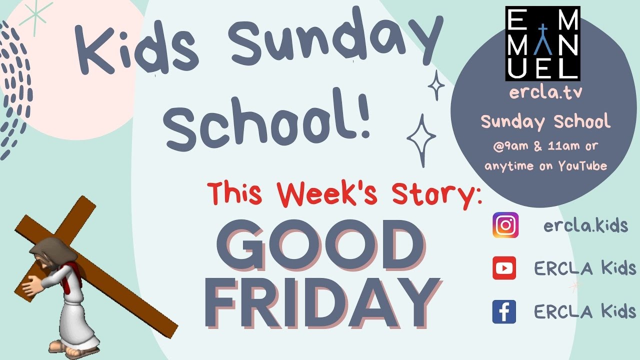 Good Friday - Kids Sunday School - 040421 - YouTube