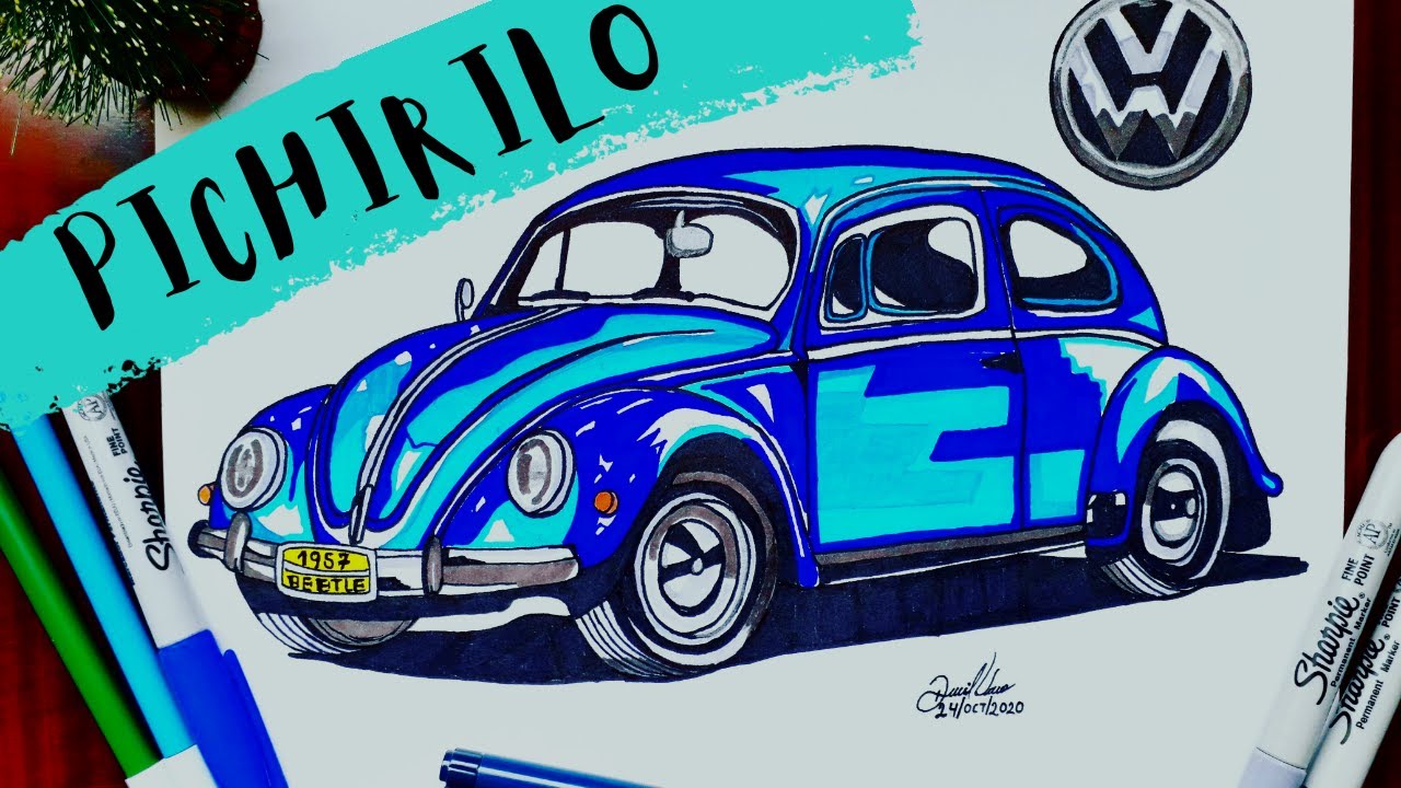 🚗 Dibujo de un pichirilo | Drawing of a pichirilo 🚗 - YouTube